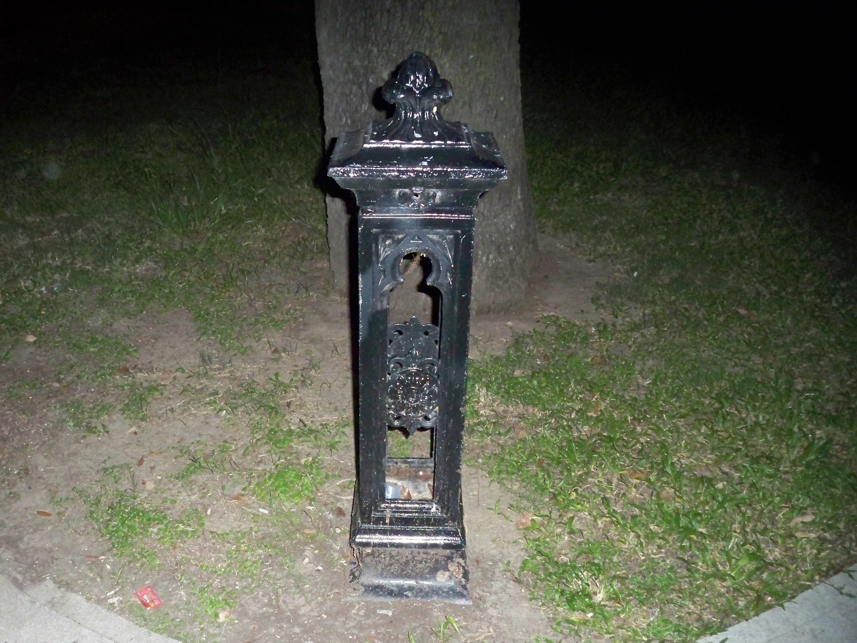 Ironwork at Coliseum Square Park – What I Saw Riding My Bike Around Today
